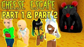 CHEESE ESCAPE WITH BOBBY, JJ, & The Crystalline Gamerz | Roblox Funny ...