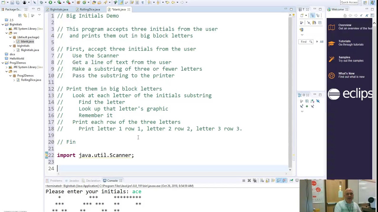 Bigletterdemo1 Youtube