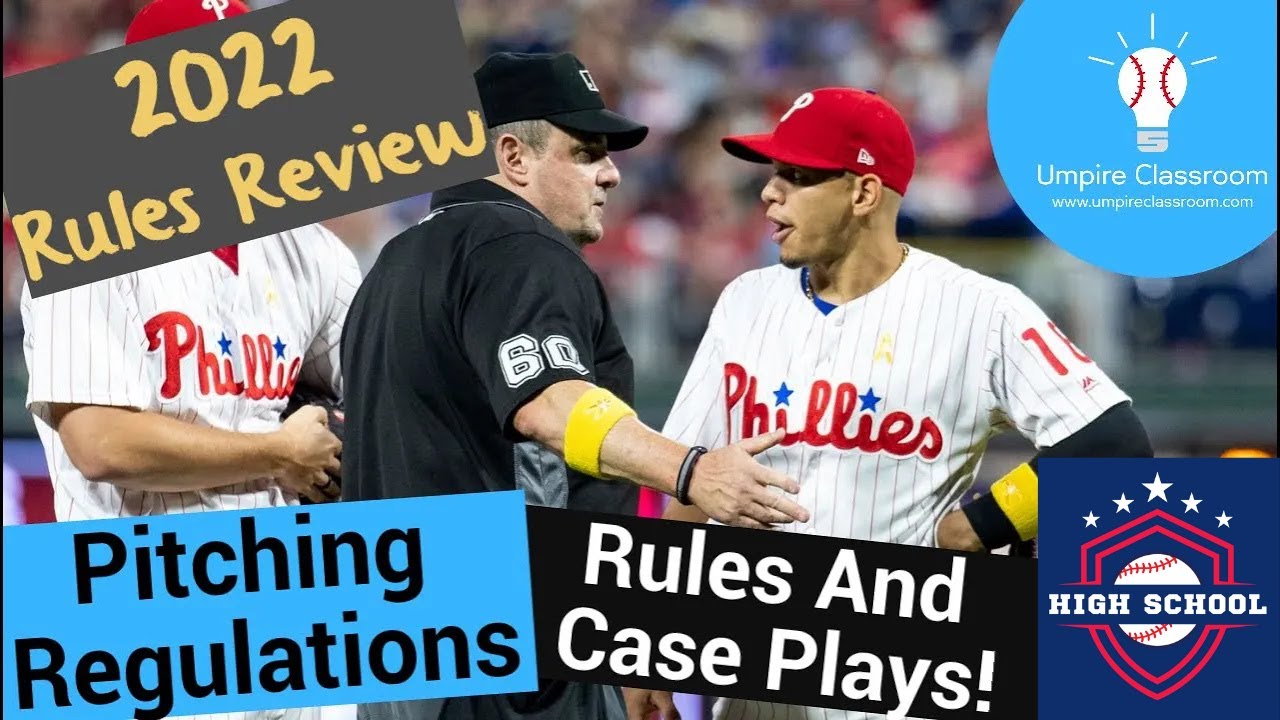 Nfhs Pitching Regulations Rules And Case Plays Review 2022 Youtube