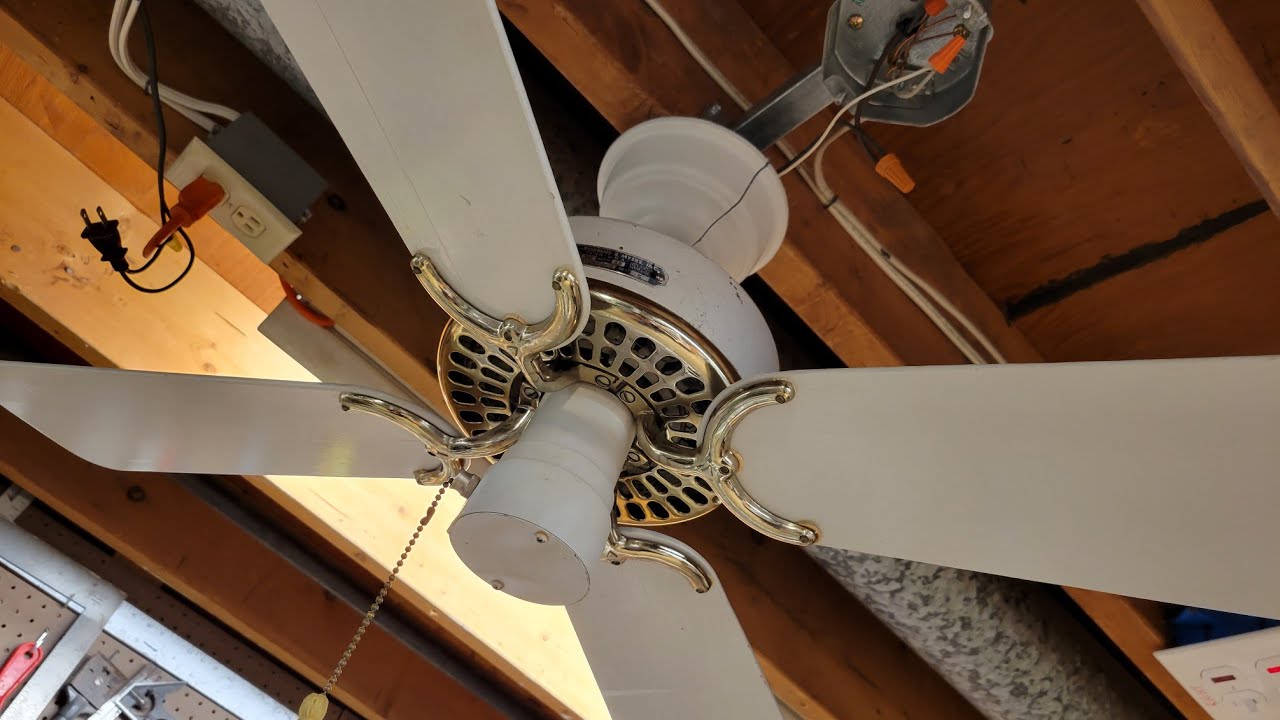 Hunter Original 36 Ceiling Fan Youtube