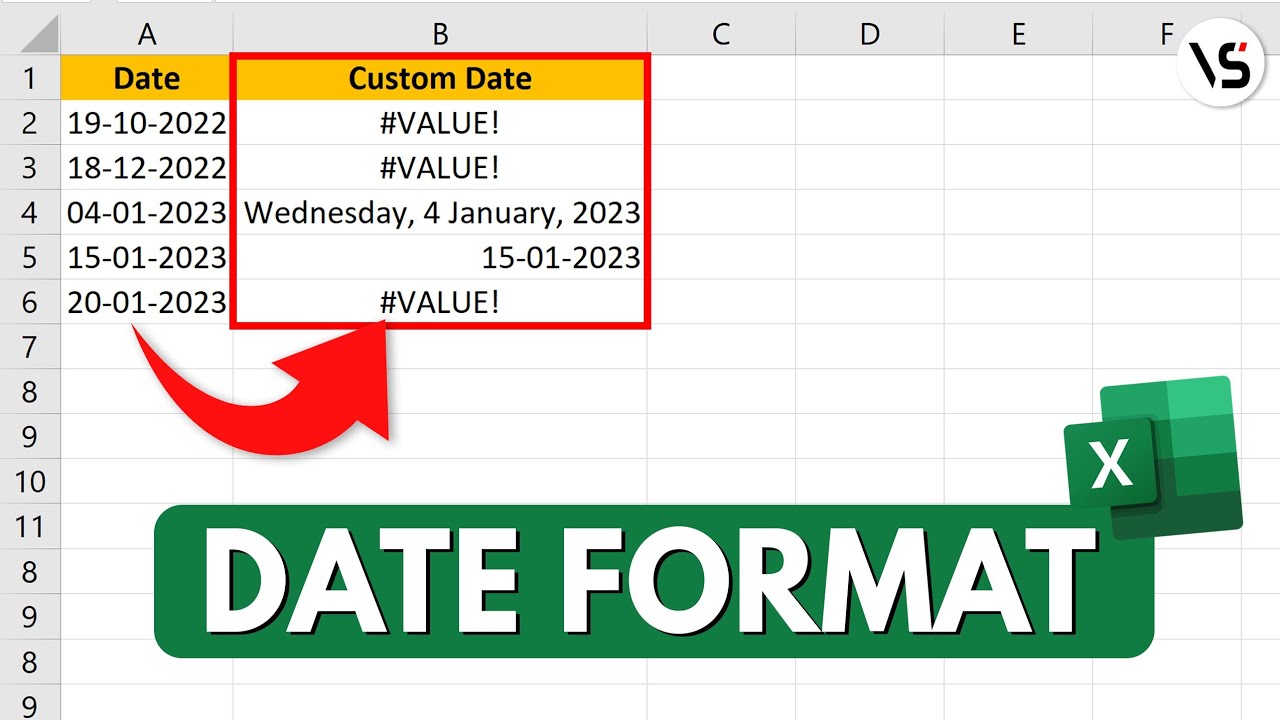 How To Correct Date Time Format In Excel