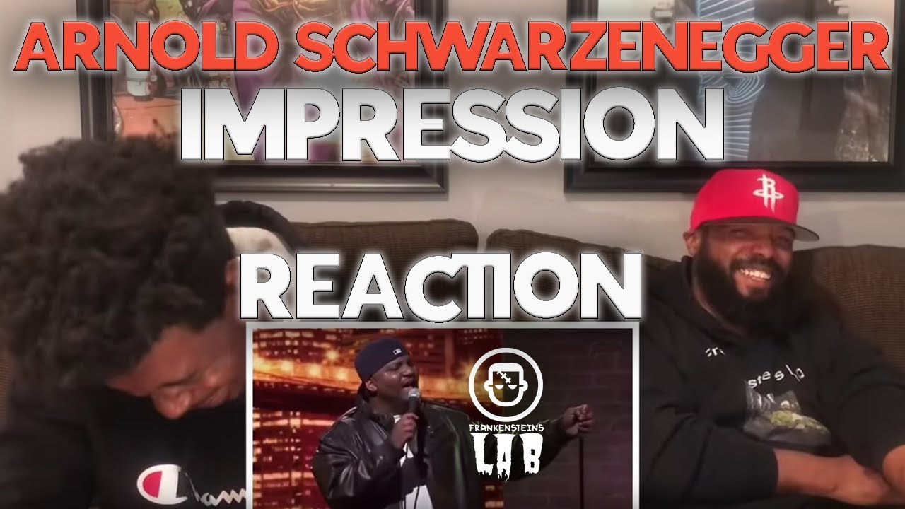 Aries Spears Arnold Schwarzenegger Impression Reaction Youtube