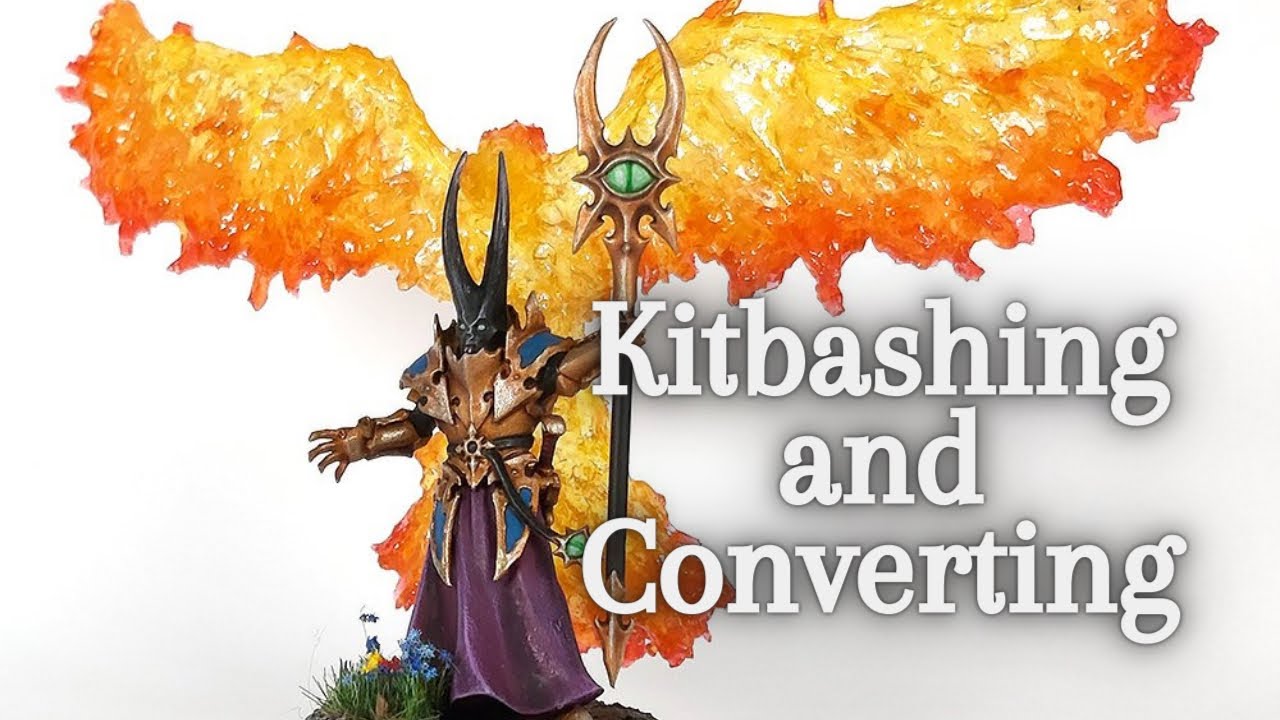 Kitbashing And Converting Miniatures Youtube