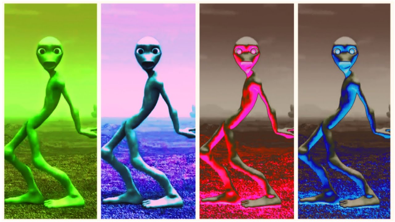 Green Alien Dance Mega Battle El Chombo Cutty Ranks Official Song