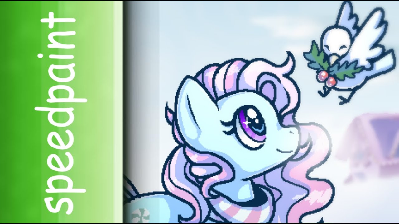Speedpaint A Very Minty Christmas Youtube