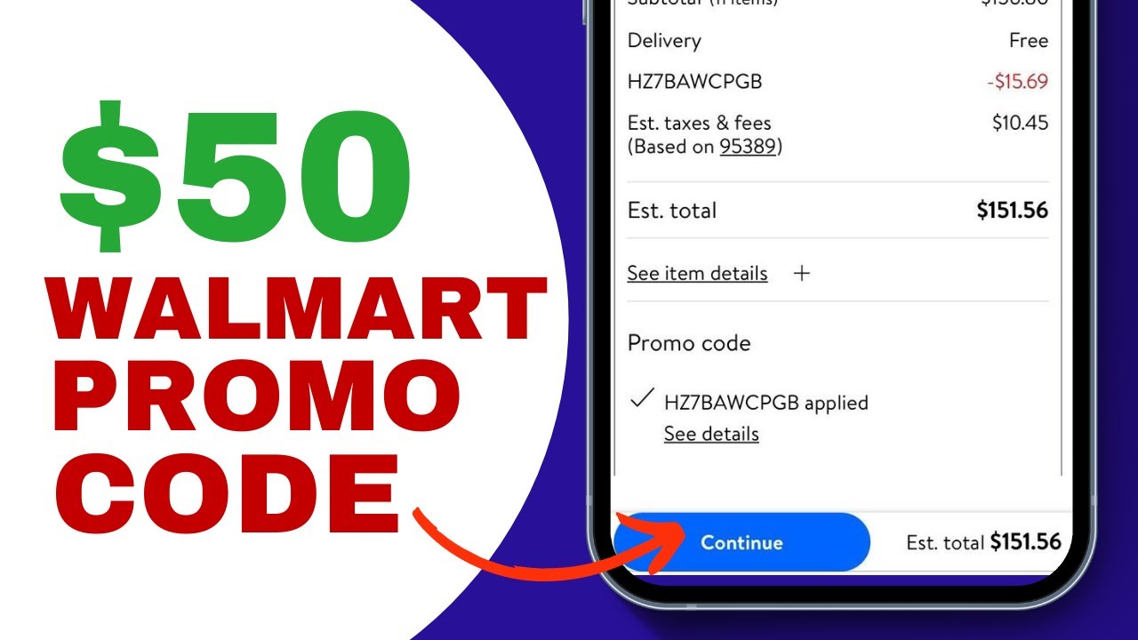 How To Get 50 Walmart Working Promo Code Walmart Promo Codes 2024