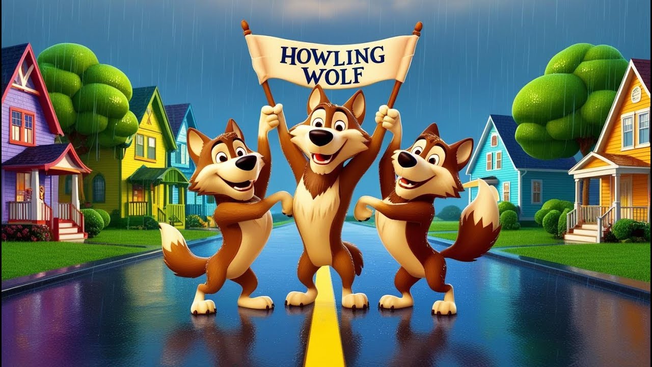 Howl Like A Wolf Fun Kids Chant With Lyrics Actions Fun Wolf