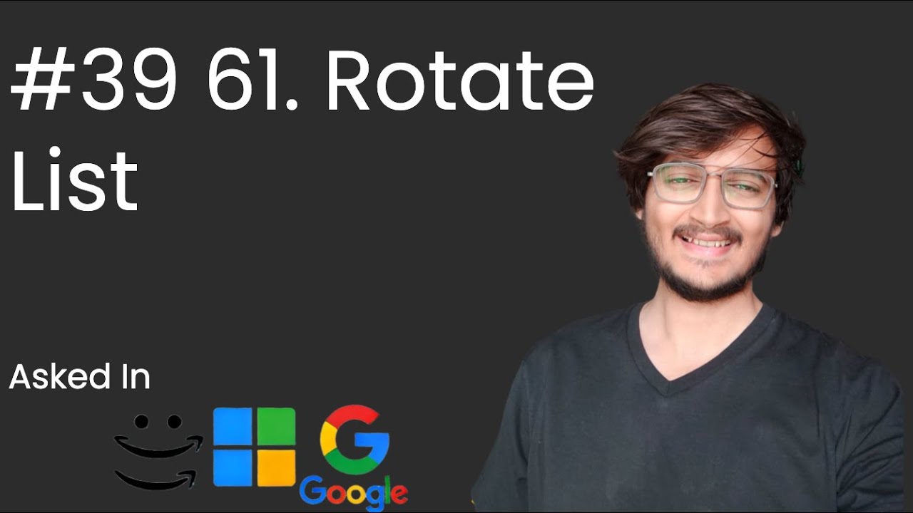 Rotate List Leetcode Youtube
