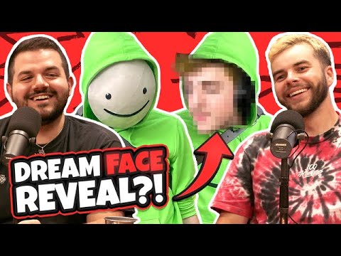 Reacting To Dream S Face Reveal Youtube