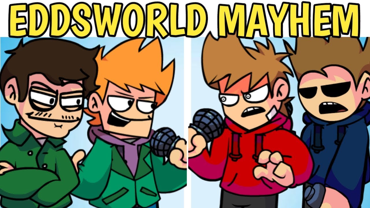 Friday Night Funkin Eddsworld Mayhem But Every Eddsworld Character