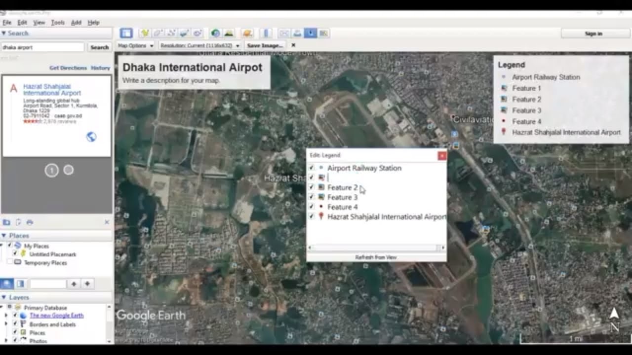 Google Earth Printable Maps