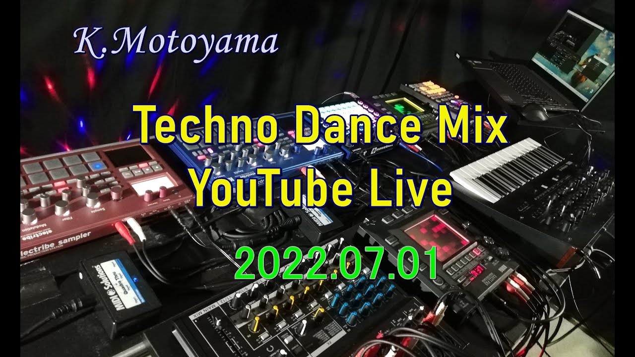 Techno Dance Mix Youtube Live Tech Funk House Hard Techno Jam 22 00