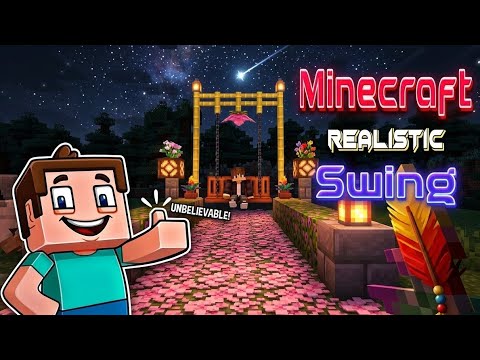 Unbelievable Minecraft Realistic Swing Youtube
