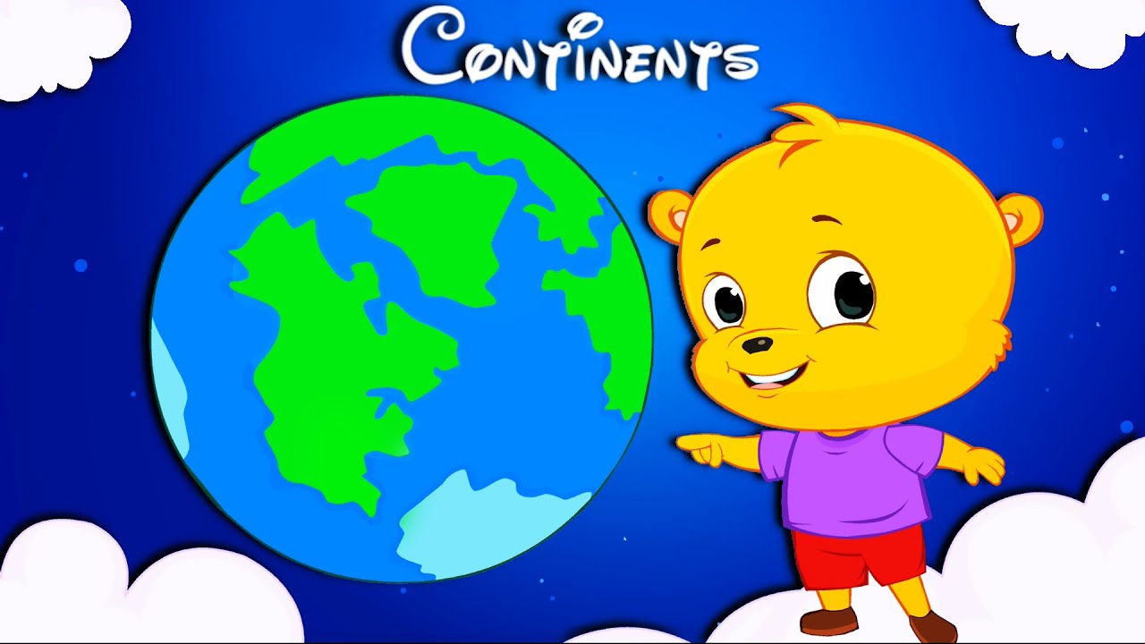 Seven Continents Of The World Kids Songs And Fun Learning Videos For