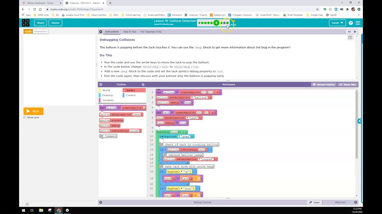 Lesson 19 Collision Detection Launch Youtube