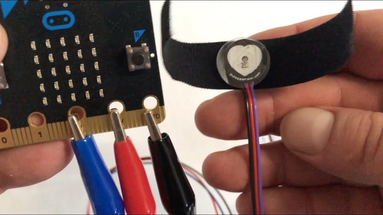 Micro Bit And The Pulsesensor Youtube