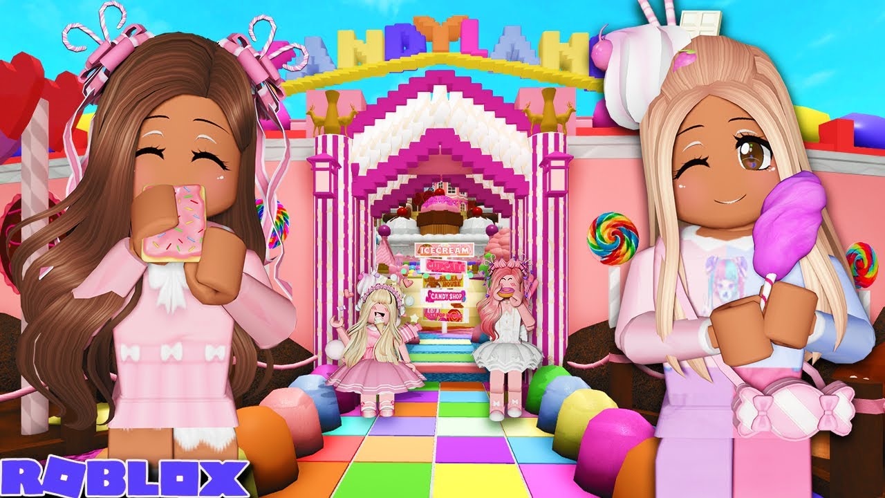 ёяннtouring Candyland With Amberry ёянн Bloxburg Build Roblox Youtube