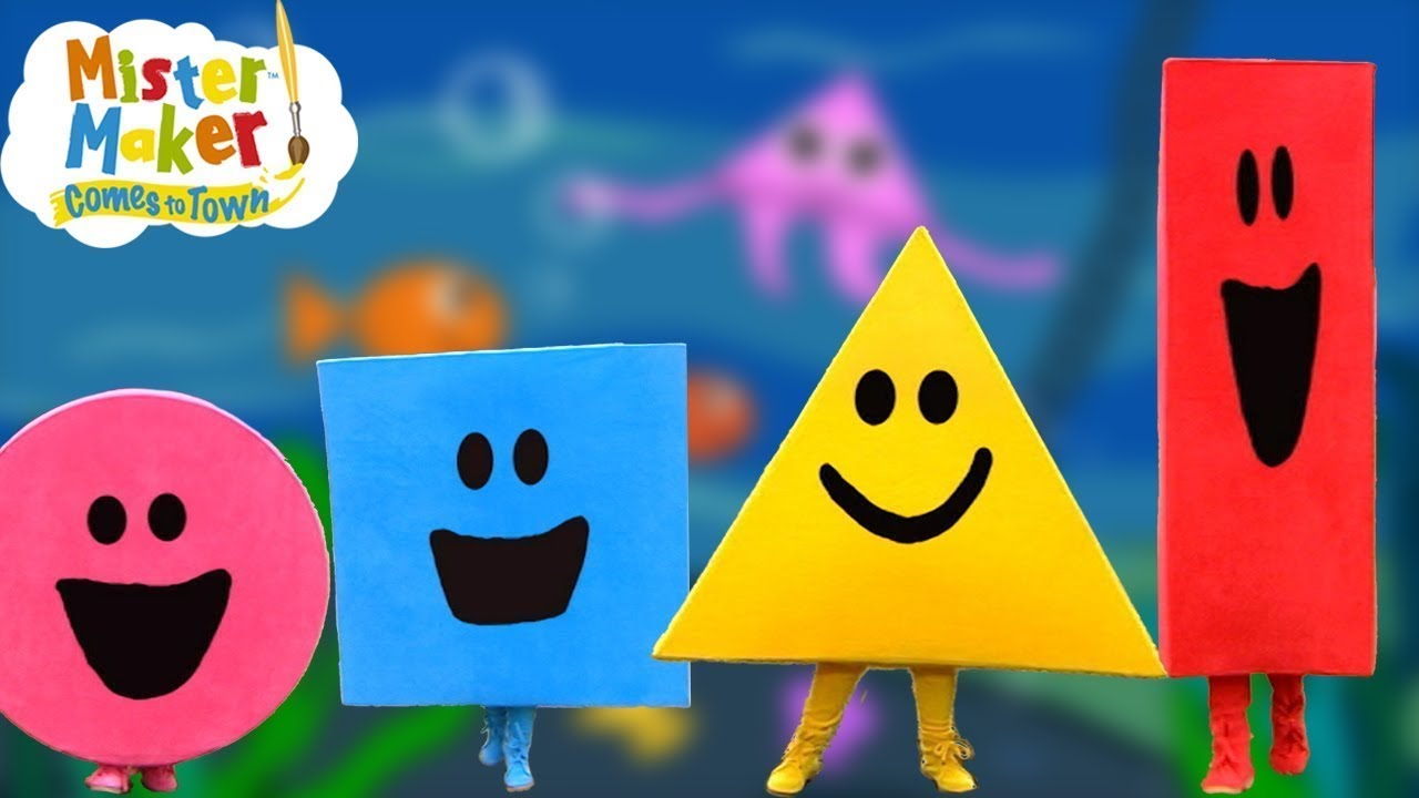 Mister Maker Mega Shapes Dance New 10 Mins Compilation Mister
