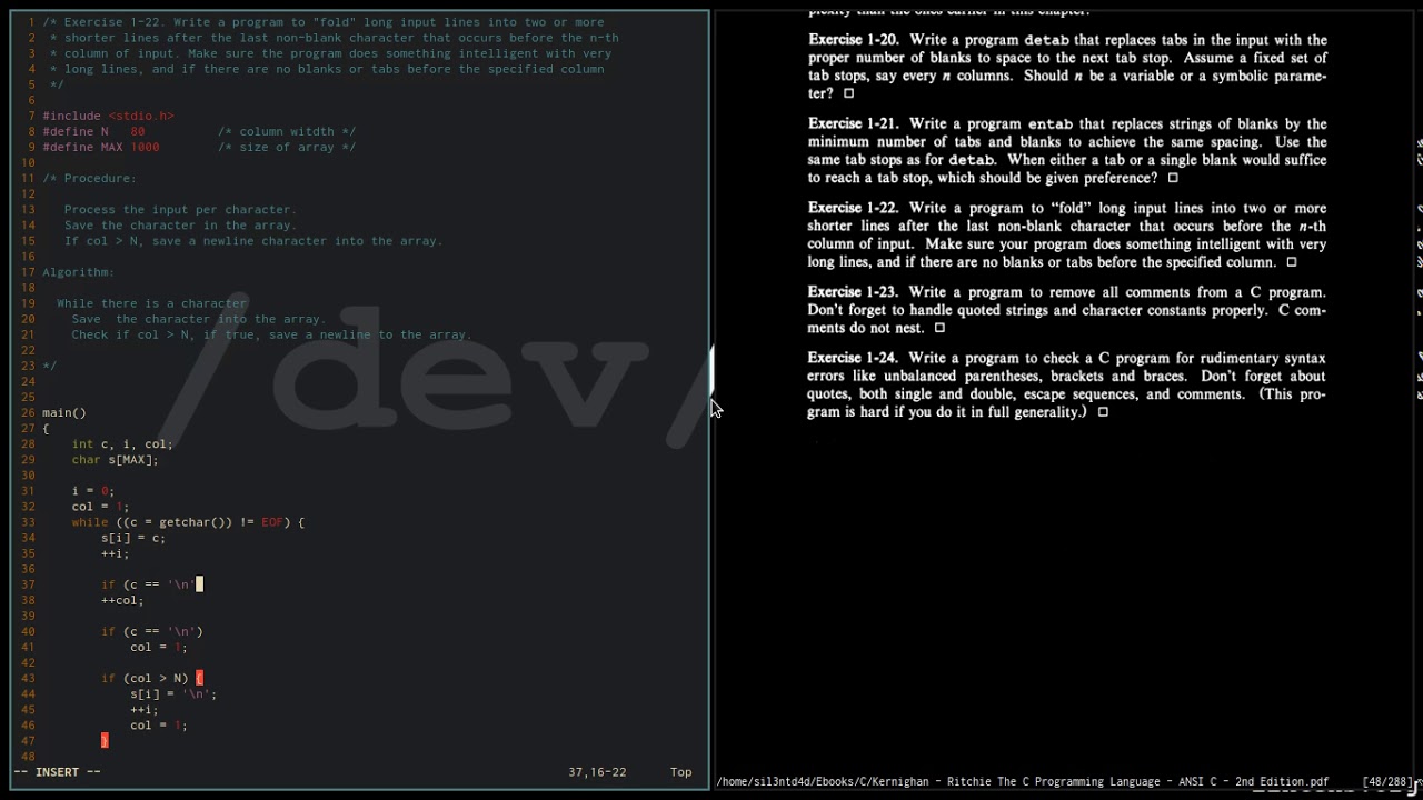 K R Exercise 1 22 Solution Youtube