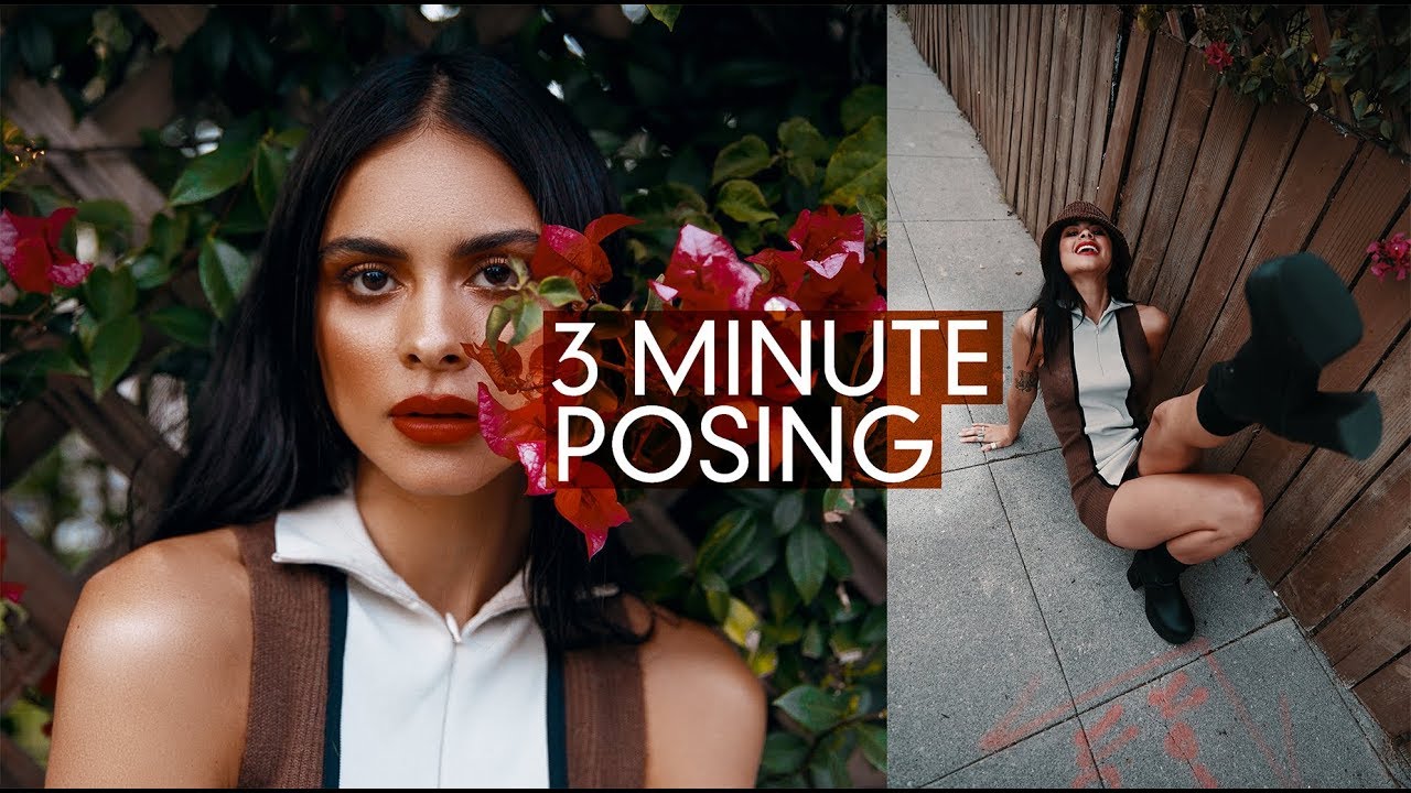 Posing A Pro Model In 3 Minutes Youtube