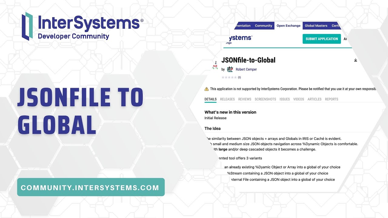 Jsonfile To Global Youtube