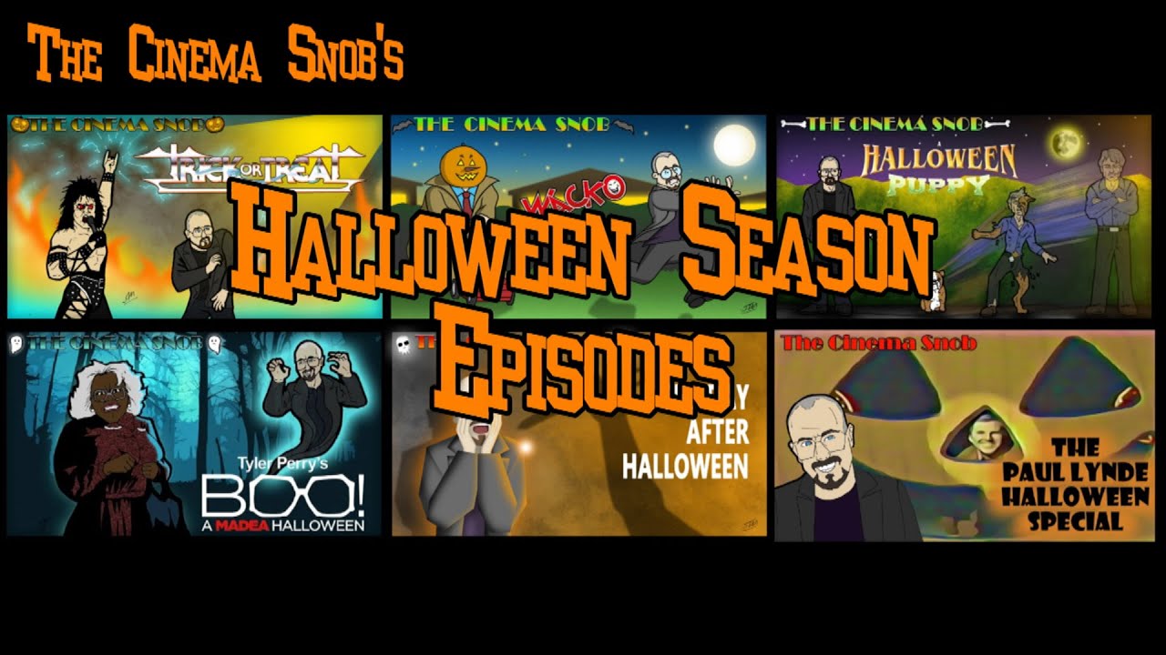 Halloween Season Compilation The Cinema Snob Youtube