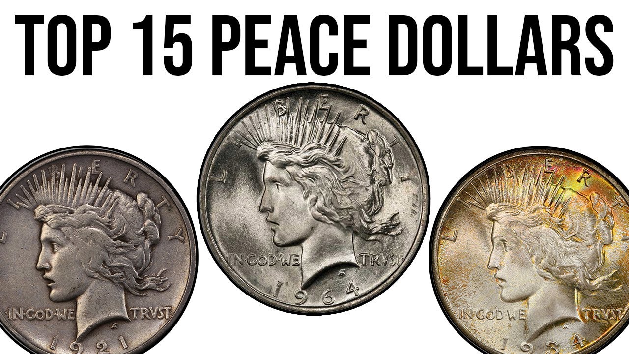 Top 15 Most Valuable Peace Dollars 5 000 000 Key Dates Varieties
