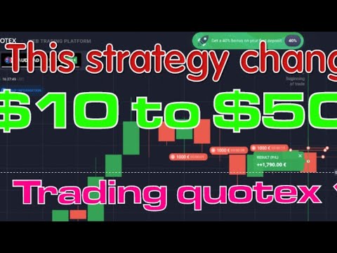 Best Quotex Strategy 1 Minute Binary Options Strategy Quotex