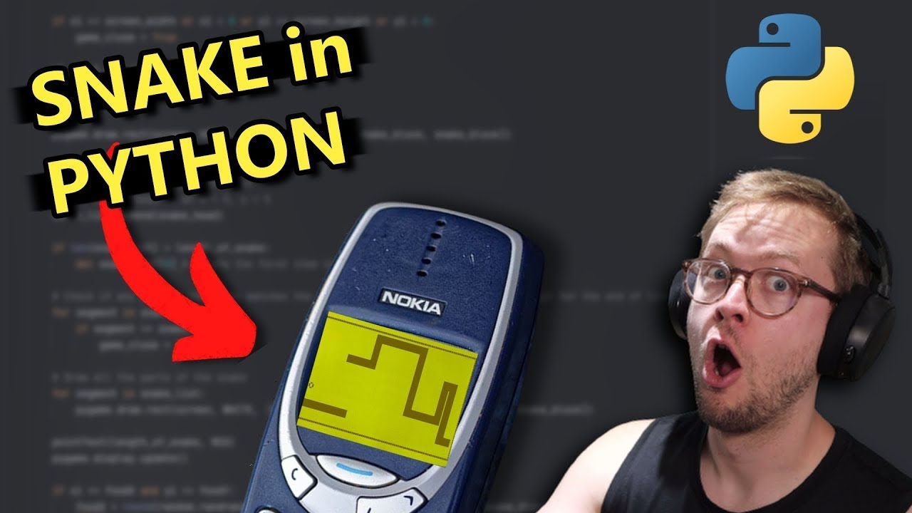 Make Snake In Python Youtube