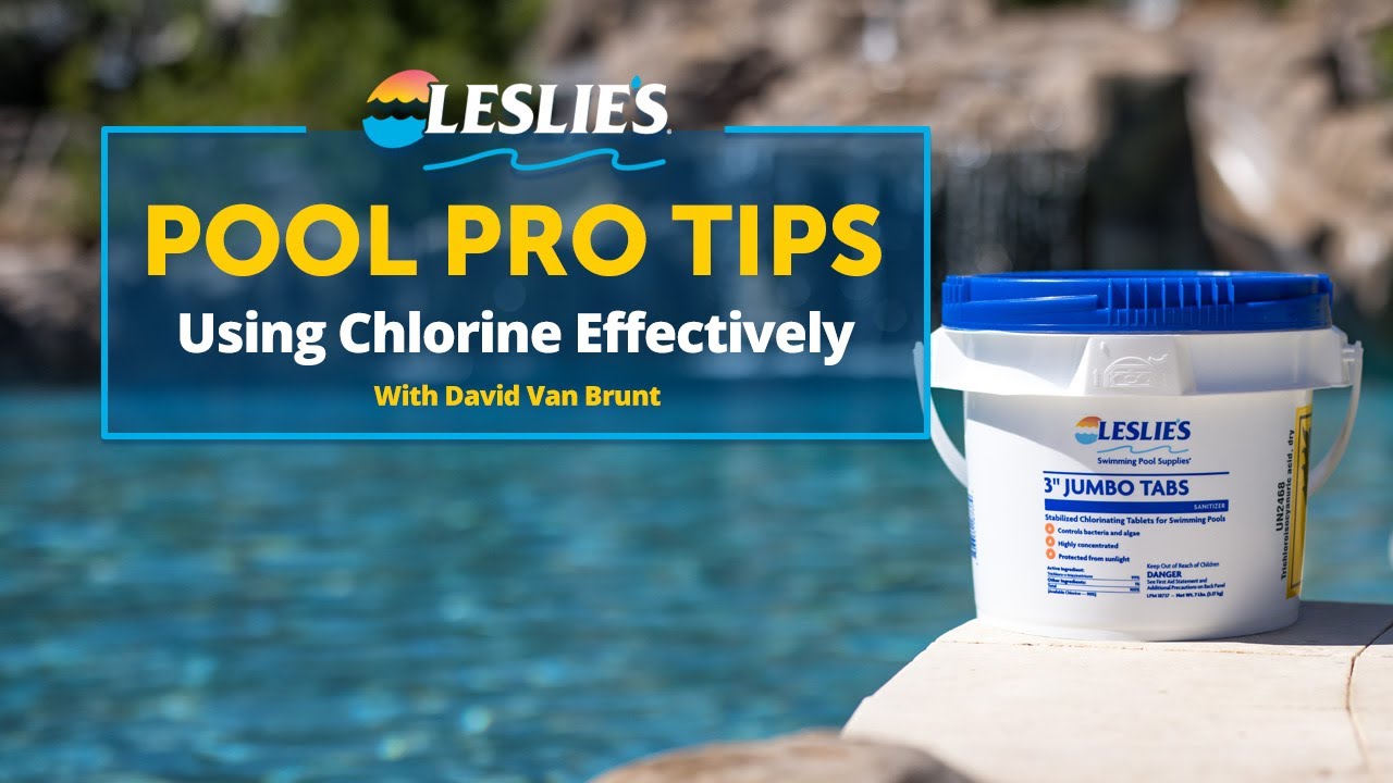 Pool Pro Tips Using Chlorine Effectively W Spl Leslie S Youtube