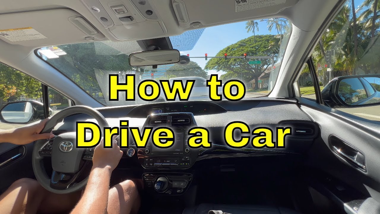 How To Drive A Car For Beginners A Basic Guide Youtube