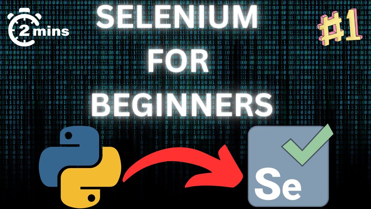Python Selenium Tutorial Part 1 Python Tutorial For Beginners Youtube