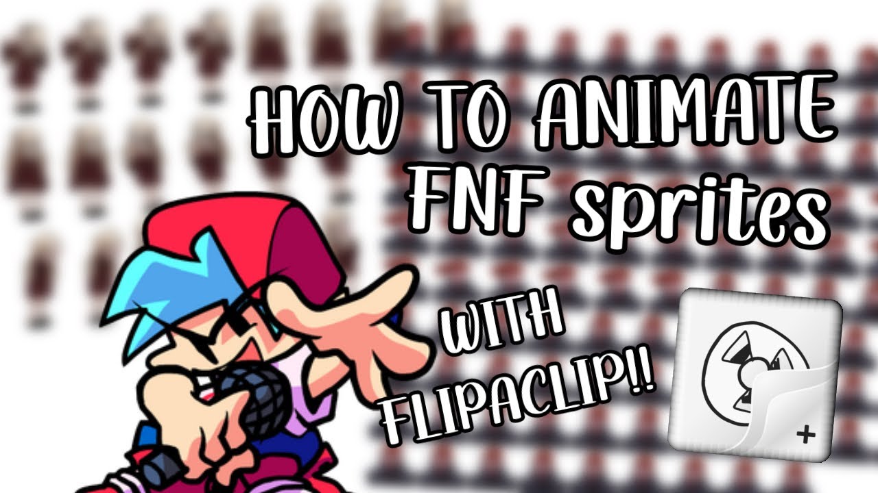 How To Animate Fnf Spritesheets In Flipaclip Fnf Tutorial Youtube