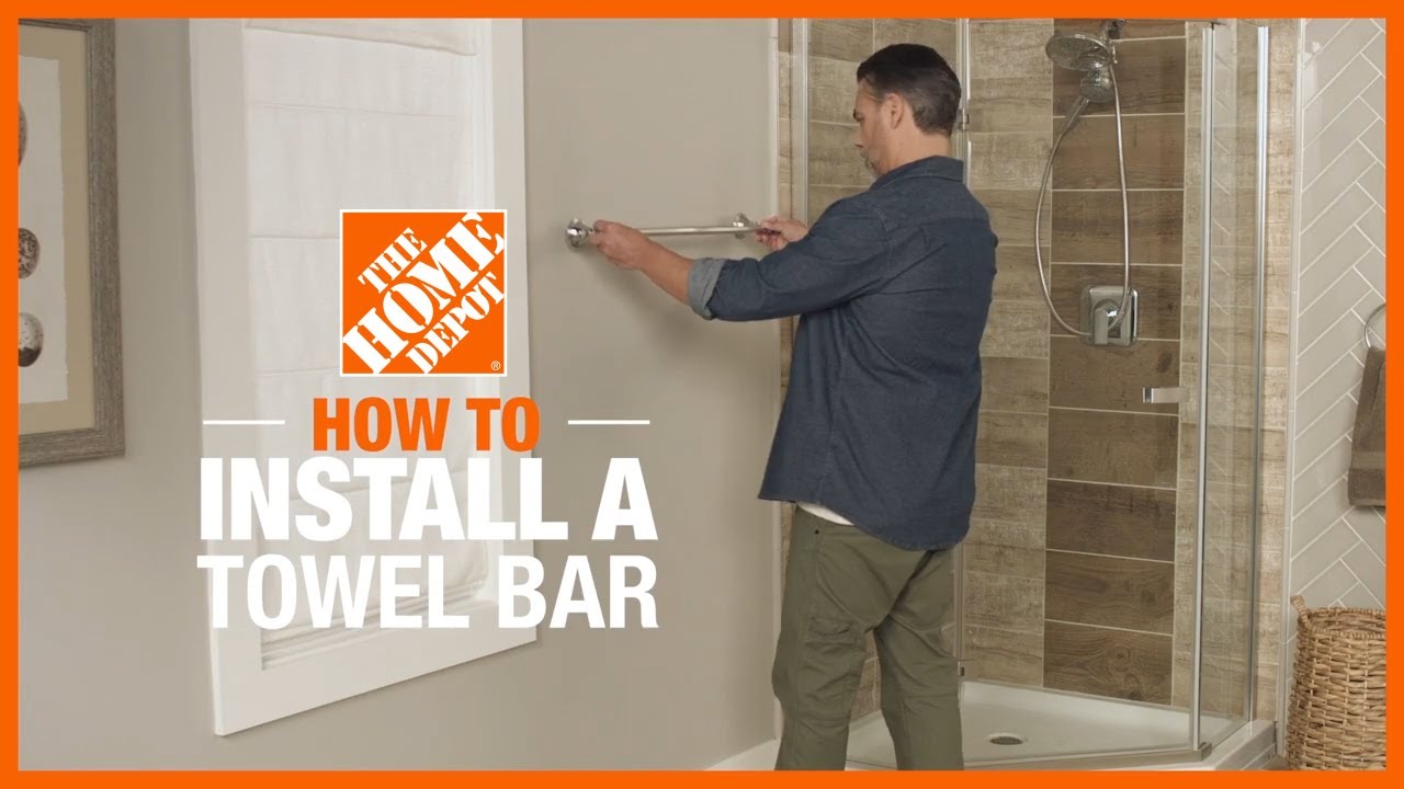 How To Install Porcelain Towel Bar At Joy Herman Blog