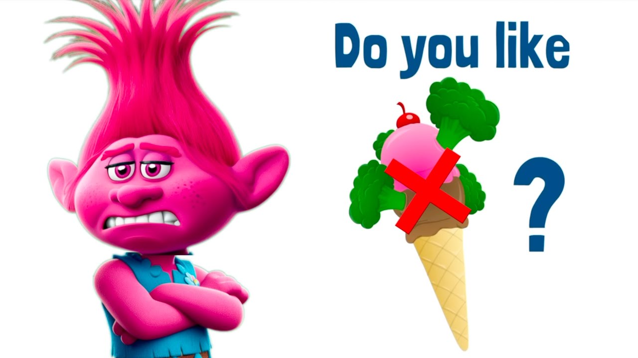 Do You Like Broccoli Ice Cream Drawing Meme Trolls Poppy And Branch