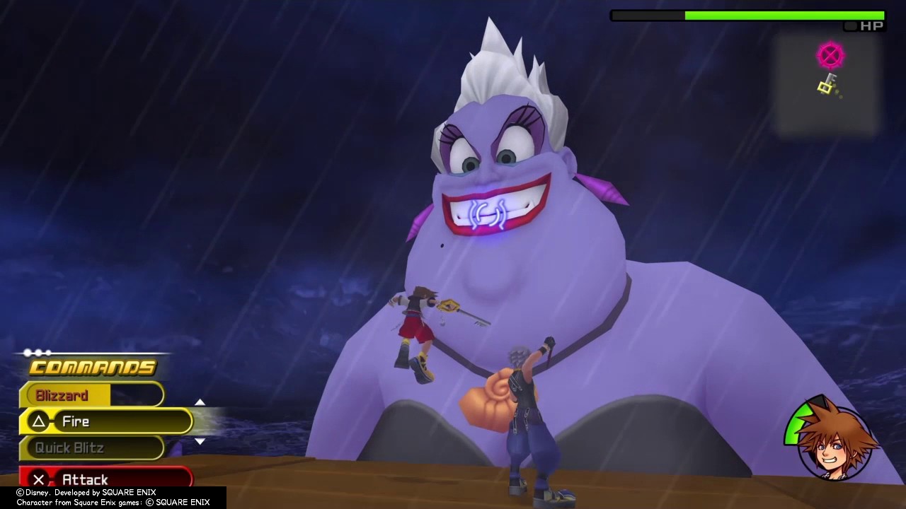 Kingdom Hearts Dream Drop Distance Hd Tutorials Phantom Ursula Boss