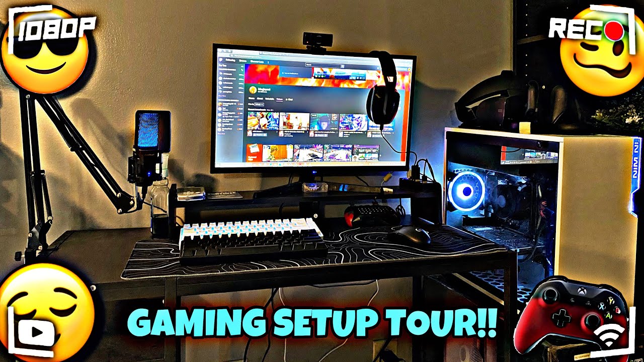 My Gaming Setup Tour вњёпёџ Youtube