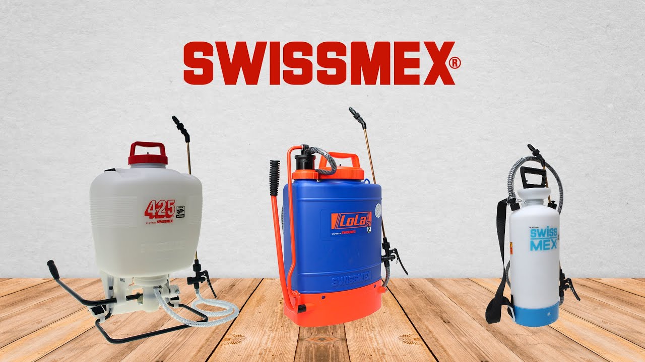 Aspersoras Manuales Swissmex Pulverizadores De Mochila Fumigadora
