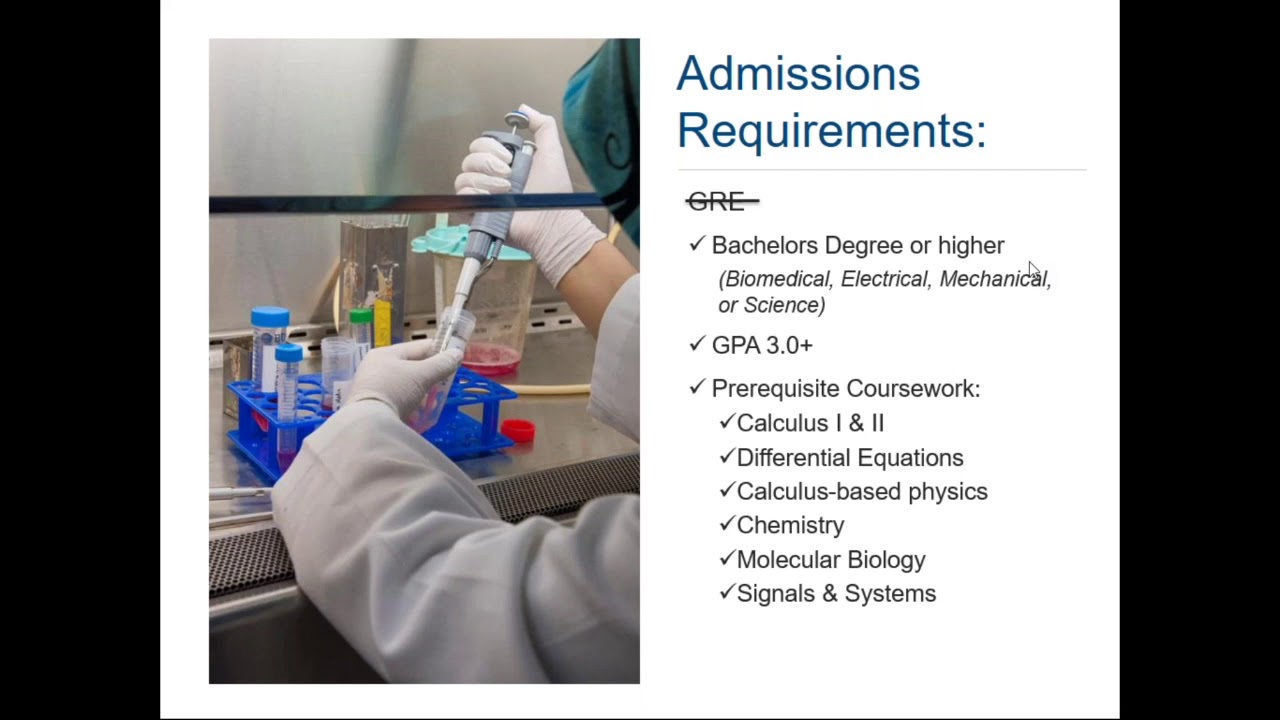 Applied Biomedical Engineering Information Session Spring 2018 Youtube