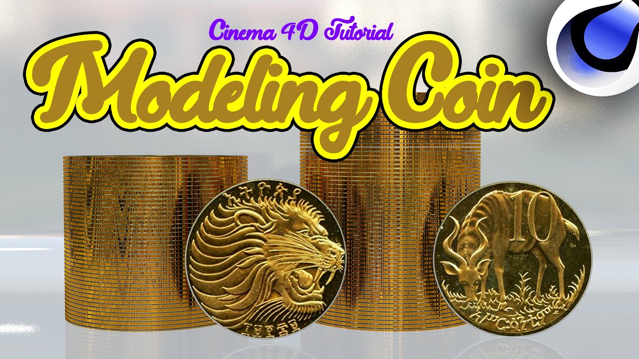Coin Modeling Tutorial In Cinema 4d Aschugraphics31 Coin Amharic