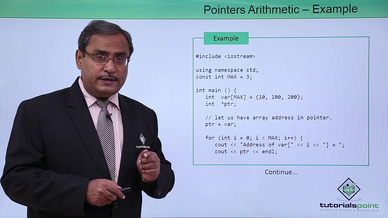 C Pointer Arithmetic Youtube