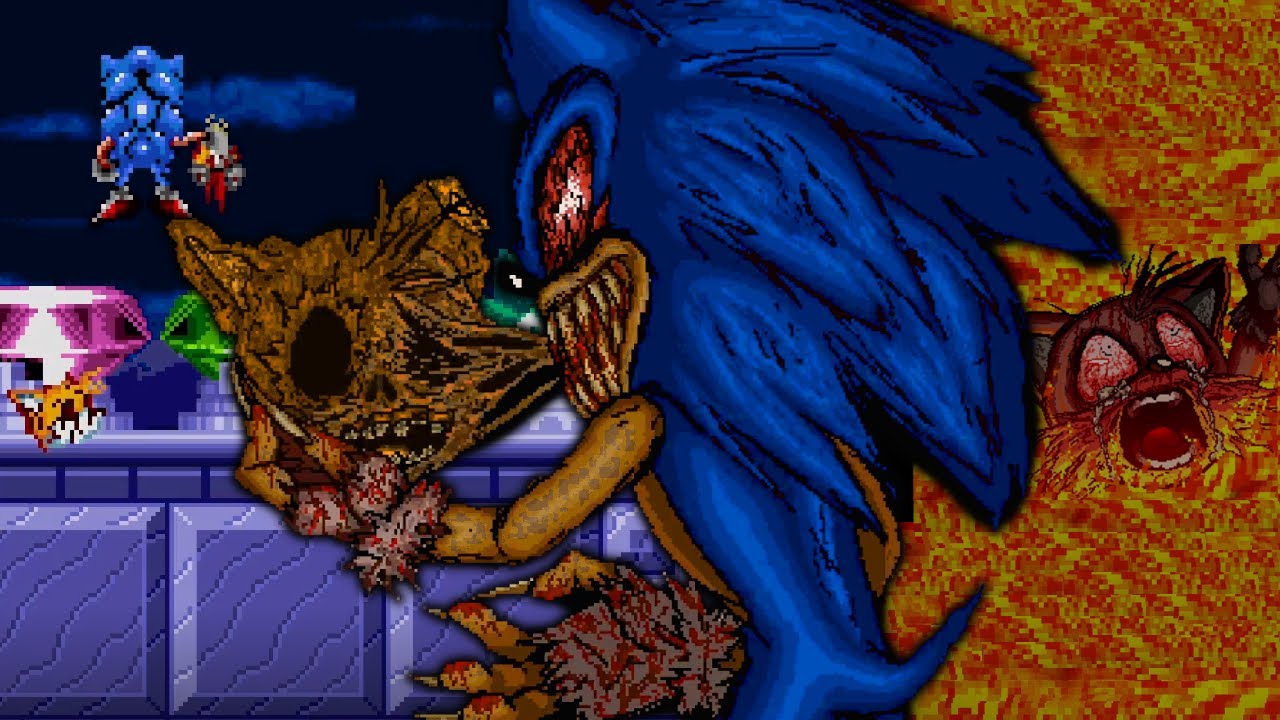 Dead Sonic Exe Wallpaper New Offical Sonic Exe Game All Character