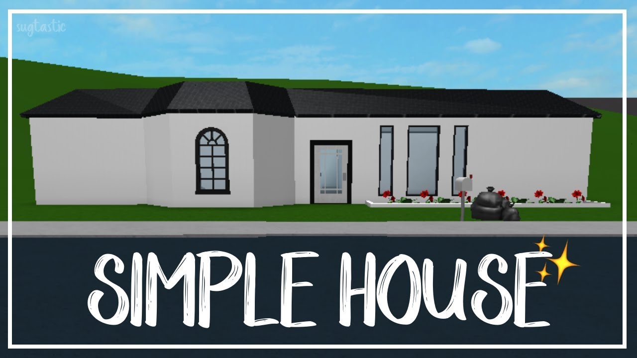 How To Make An Easy Home In Bloxburg Roblox Tiplkak
