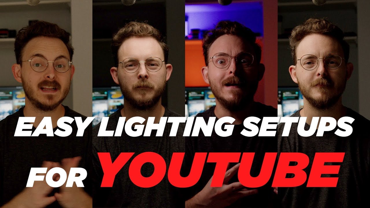 Easy Youtube Lighting Setups Bmpcc 6k Youtube