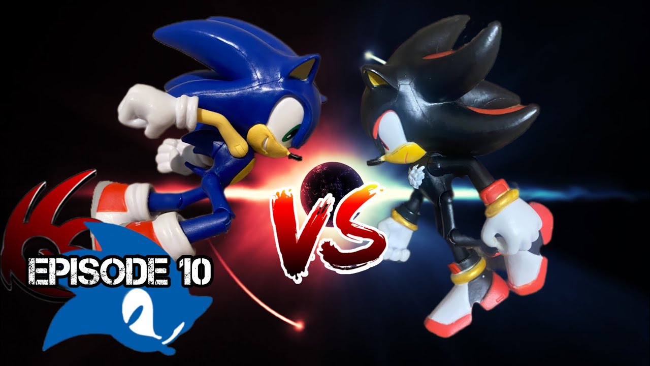 True Rivals Sonic Vs Shadow Stop Motion The Adventures Of Sonic