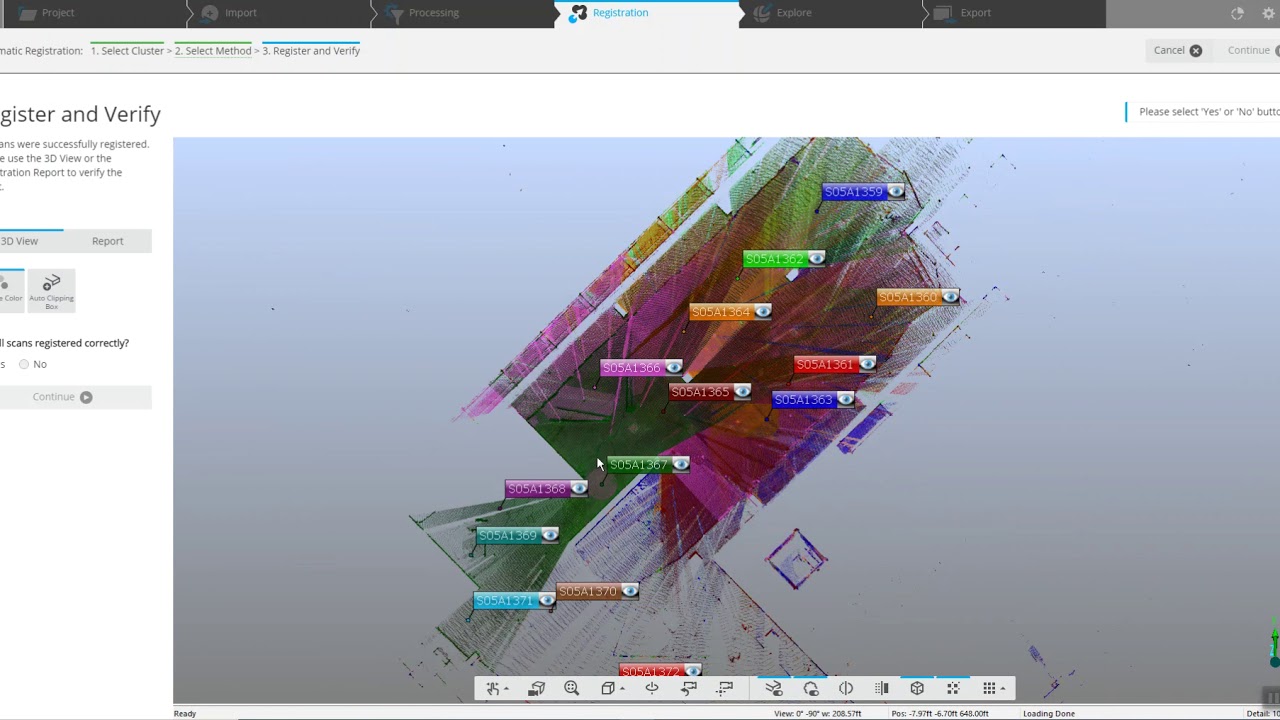 Scene Laser Scan Processing Tutorial Youtube