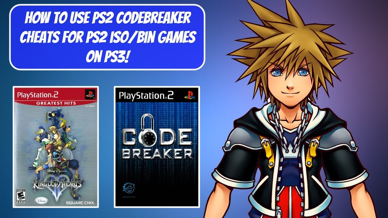 How To Use Ps2 Codebreaker Cheats For Ps2 Iso Bin Games On Ps3 Cfw