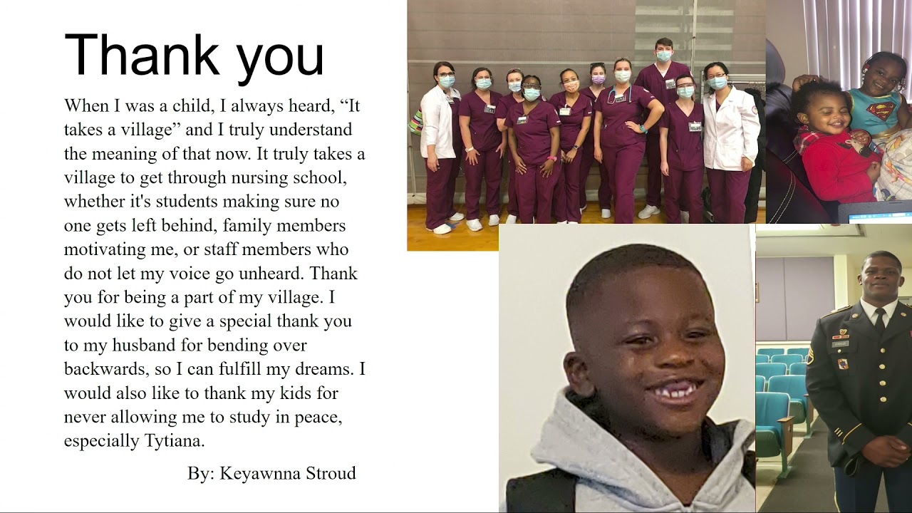 Nurse Pinning Ceremony Spring 2021 Opening Slideshow Youtube