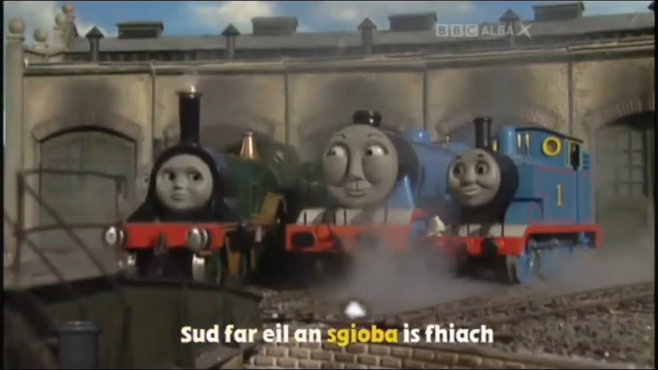 Thomas Friends Engine Roll Call Scottish Gaelic With English