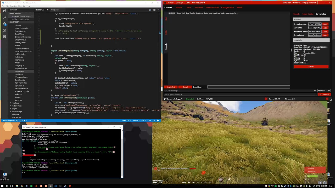 Rust Oxide Github Git Continuous Integration Demo Youtube